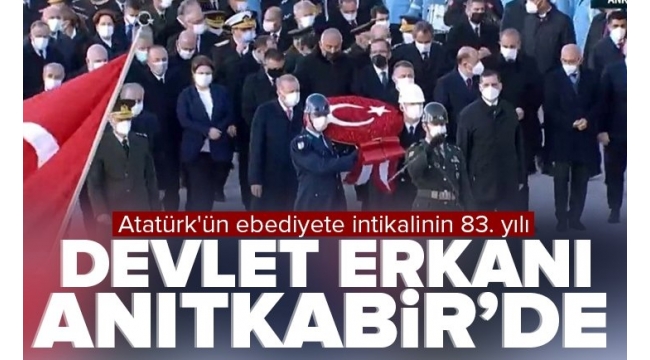 Devlet erkanı Anıtkabir'de! Cumhurbaşkanı Erdoğan: Asla izin ... Devlet erkanı Anıtkabir'de! Cumhurbaşkanı Erdoğan: Asla izin ...